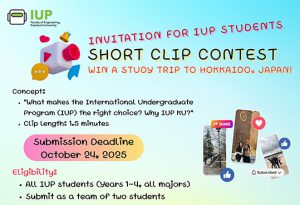 iup – International Undergraduate Program (IUP)